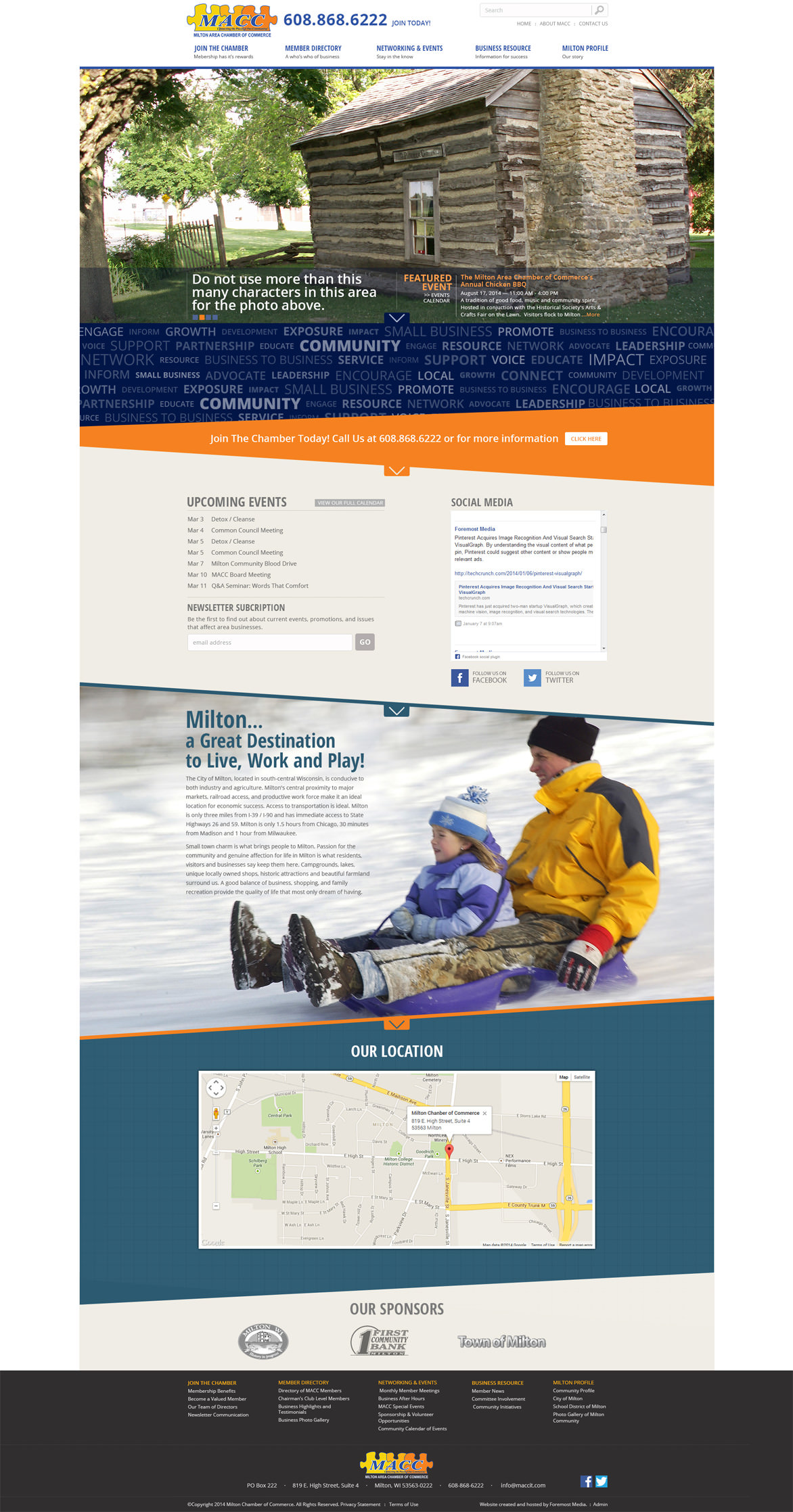 Foremost Media Portfolio | Gallery of Website Designs