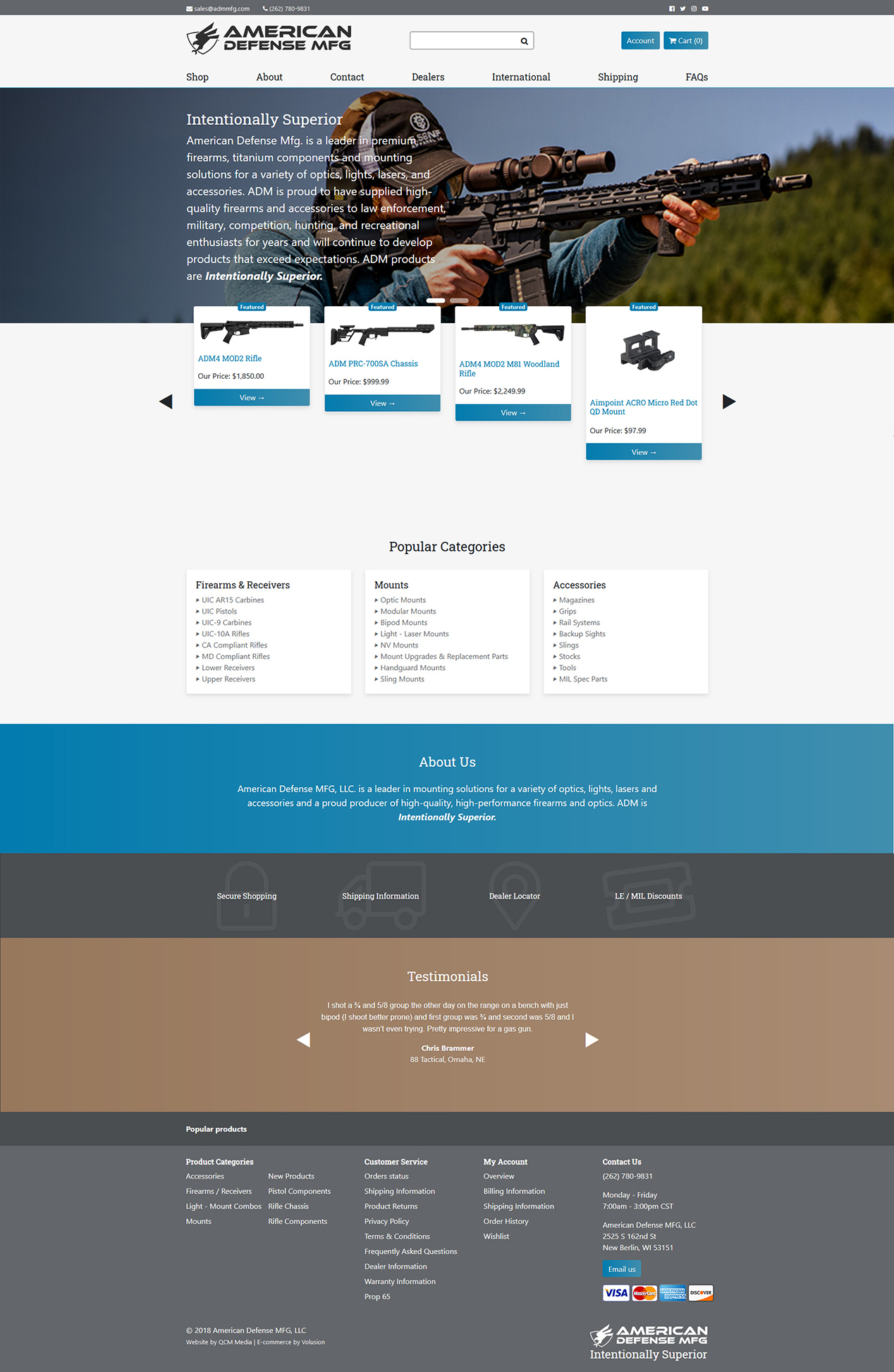 Foremost Media Portfolio | Gallery of Website Designs