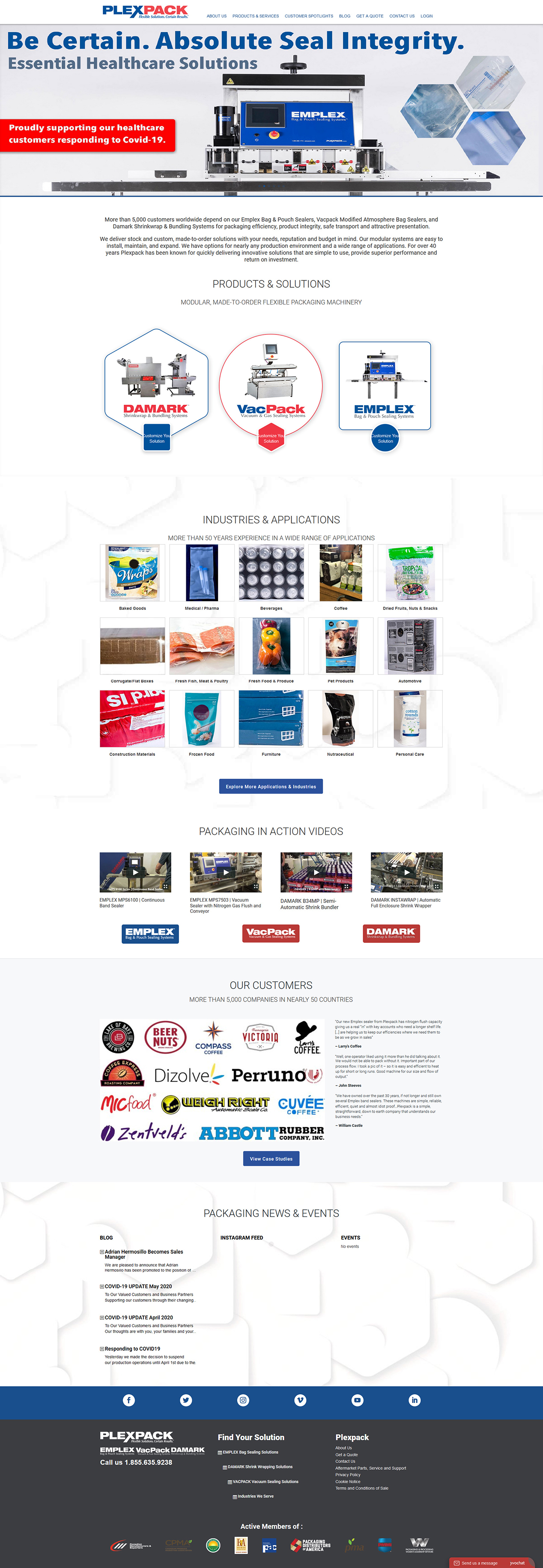 Foremost Media Portfolio | Gallery of Website Designs